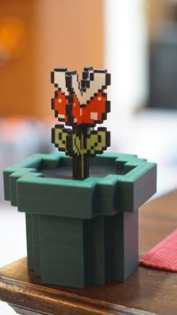 8 bit piranha plant 3D Models | Page 1 | STLFinder