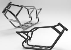 harley davidson v rod frame 3D Models | Page 1 | STLFinder