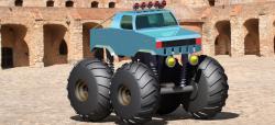 monster truck png 3d models 【 STLFinder