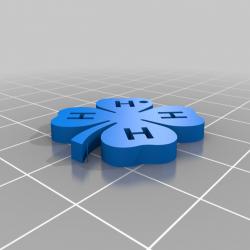 printable 4 h clover 3D Models | Page 1 | STLFinder