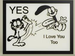 garfield kicking odie 3d models 【 STLFinder