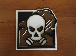 rainbow six siege smoke icon 3D Models | Page 1 | STLFinder
