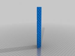 vex chassis bumber 15 hole by 3D Models | Page 1 | STLFinder