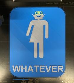 whatever bathroom sign 3D Models | Page 1 | STLFinder