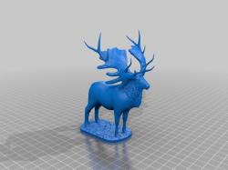 dnd 5e giant elk 3d models 【 STLFinder