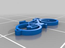 bike key chain 3d models 【 STLFinder