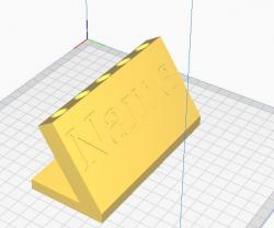 desk nameplate holder 3D Models | Page 1 | STLFinder