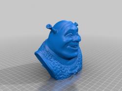 shrek head by 3d models 【 STLFinder