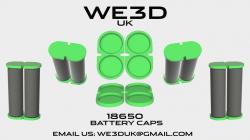 18650 battery caps 3d models 【 STLFinder