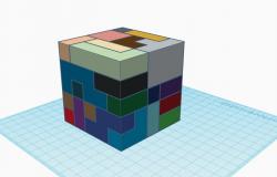 5x5 axis cube 3d models 【 STLFinder