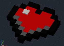 Minecraft heart 3D Models | Page 1 | STLFinder