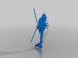 blue thunder helicopter 3d models 【 STLFinder
