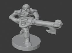 Epic Necron Warrior - Free 3D Model | STLFinder