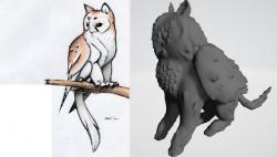 owl gryphon 3D Models | Page 1 | STLFinder