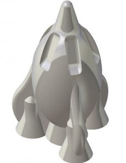 rocket ship art for kids 3D Models | Page 1 | STLFinder