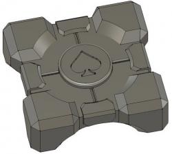 companion cube template 3D Models | Page 1 | STLFinder