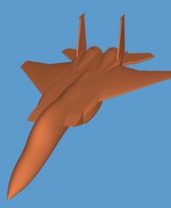 jet powered model airplane 【 STLFinder