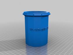 thingiverse skull pencil holder 3d models 【 STLFinder