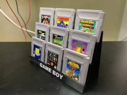 GameBoy Advance Game Cartridge Display Stand - Free 3D Model | STLFinder
