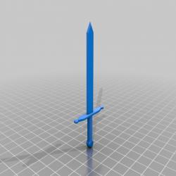 mini sword 3d models 【 STLFinder