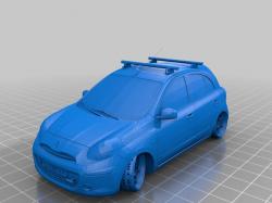 Nissan March 3d models 【 STLFinder