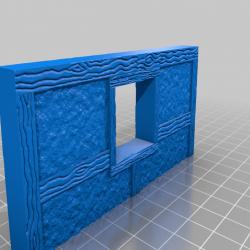 windows on curved walls 3d models 【 STLFinder