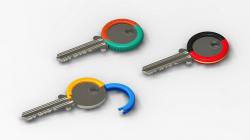 colored key rings 3D Models | Page 1 | STLFinder