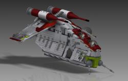 lego star wars republic gunship lego set 2023 3D Models | Page 1 ...
