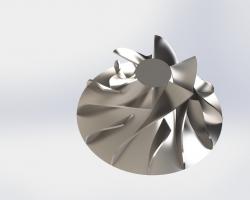 Radial Turbine 3d models 【 STLFinder