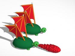 turtle dragon 3D Models | Page 1 | STLFinder