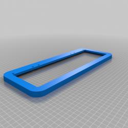 godzilla licence plate frame 3D Models | Page 1 | STLFinder