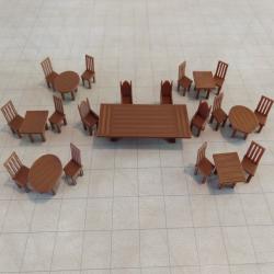 table and chairs dnd 3D Models | Page 1 | STLFinder