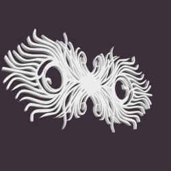 peacock feather frame design 3D Models | Page 1 | STLFinder