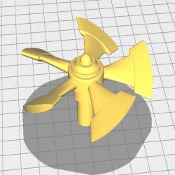 custom propeller for revell nautilus rc conversion 3D Models | Page 1 ...