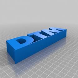 dtm logo 3D Models | Page 1 | STLFinder