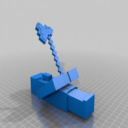 papercraft minecraft dungeons vindicator captain 3D Models | Page 1 ...