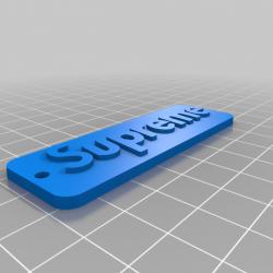 supreme tags 3D Models | Page 1 | STLFinder