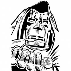dr doom stencil 3D Models | Page 1 | STLFinder