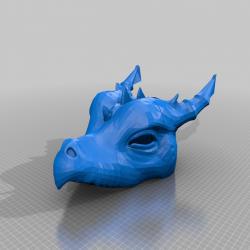 free printable dragon nalona coloring pages for kids 3D Models | Page 1 ...