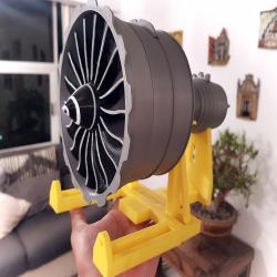 m121 1 15 scale metal turbofan engine 3D Models | Page 1 | STLFinder