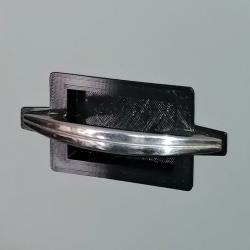 drop pull with backplate 3D Models | Page 1 | STLFinder