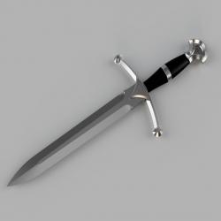 simple dagger design 3d models 【 STLFinder