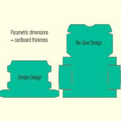cardboard box template glue on 3D Models | Page 1 | STLFinder
