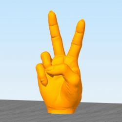 peace hand 3D Models | Page 1 | STLFinder