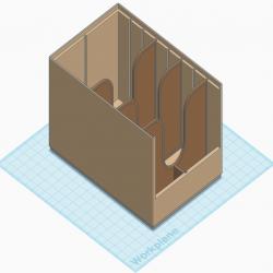 storage box with dividers 3d models 【 STLFinder