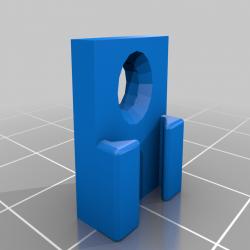 led strip holder 8mm 3d models 【 STLFinder