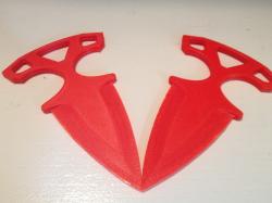 real shadow daggers 3d models 【 STLFinder