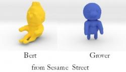 ernie bert and grover from sesame street 3D Models | Page 1 | STLFinder