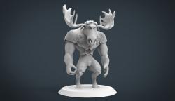 wireframe moose wired moose 3d models 【 STLFinder