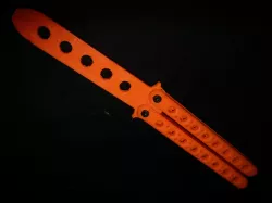 Practice Balisong (butterfly knife) - Free 3D Model | STLFinder